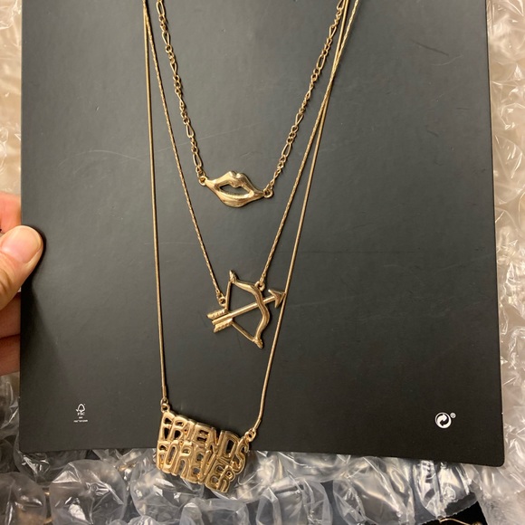 Zara | Jewelry | Zara 3 Long Chain Necklace Set | Poshmark